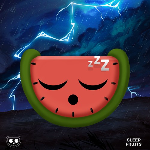 30 Min Rain and Thunder by Sleep Fruits Music, Rain Fruits Sounds ...