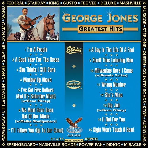 George Jones Greatest Hits (Original Musicor Records Recordings) by ...