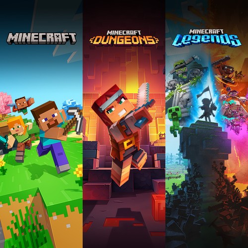 Minecraft: Triple Bundle by Minecraft & Hyper Potions - Pandora