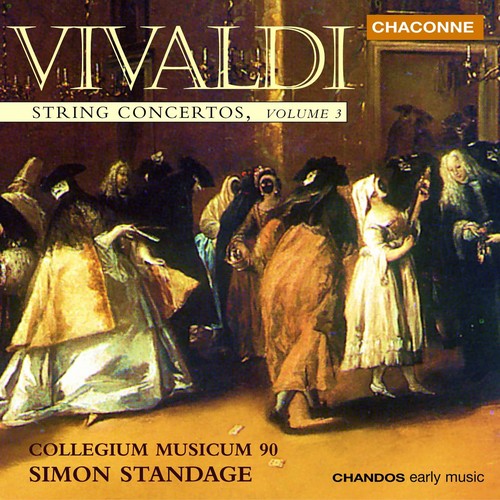 Vivaldi: String Concertos, Vol. 3 by Simon Standage & Collegium Musicum ...